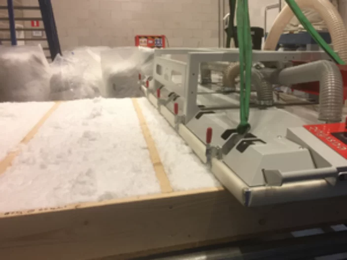 Knauf’s oplossingen voor automatische isolatie in prefab houtskeletbouw | Knauf